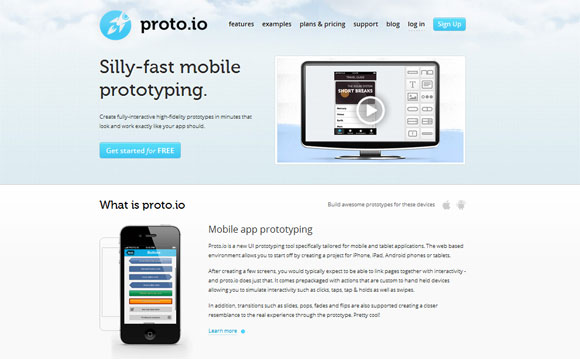 Proto.io: Silly-cepat prototyping seluler