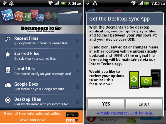 Documents To Go: Ver y editar archivos desde MS Office y Google Drive ...