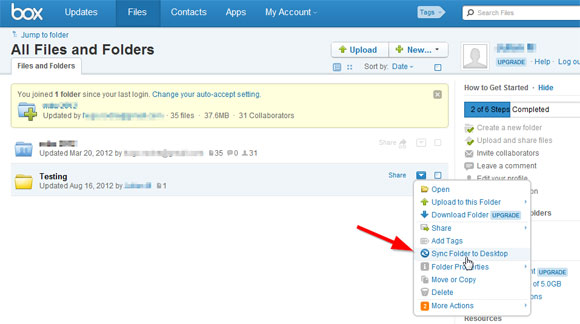 Box Sync: Exklusive Einladung zu dem Verwenden des Box Sync von Box.com