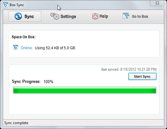 Box Sync: Exklusive Einladung zu dem Verwenden des Box Sync von Box.com