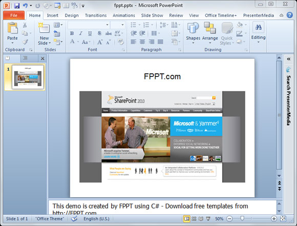 Come creare una presentazione di PowerPoint utilizzando C # e ...