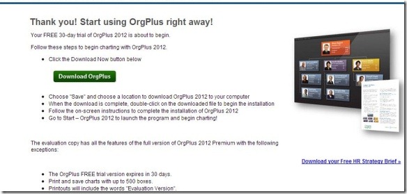 สร้างมืออาชีพแผนภูมิองค์กรด้วยภาพโดยใช้ OrgPlus