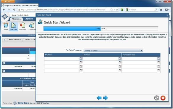 TimeTrex: Fully จัดการเข้าร่วมประชุมพนักงานเงินเดือนและค่าใช้จ่ายแรงงาน