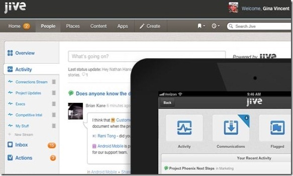 Créer un réseau social pour votre entreprise avec Jive