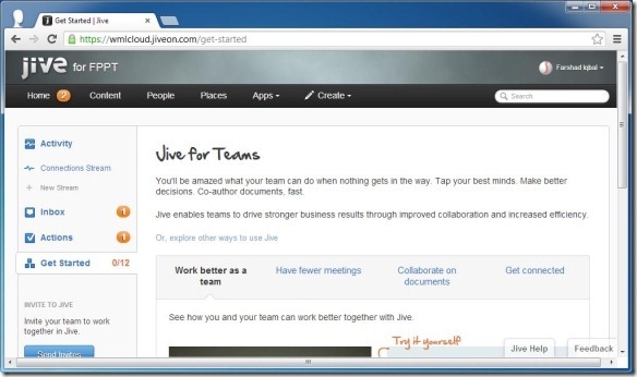 Créer un réseau social pour votre entreprise avec Jive