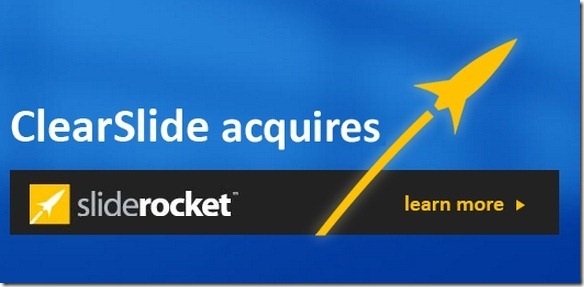 ClearSlide则获取SlideRocket的来自VMware