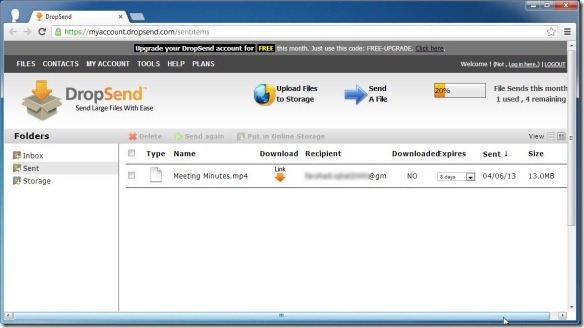 DropSend: Enviar de forma segura archivos de gran tamaño y guardarlas ...