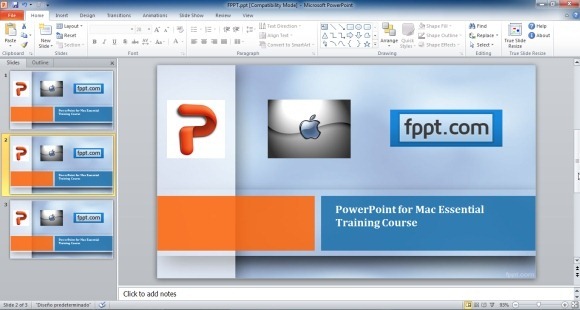 Benar Slide: Perubahan Ukuran PowerPoint Anda Slides Match Ukuran Layar