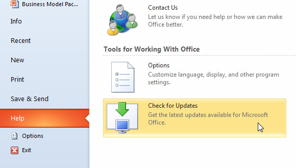 Wie man weiß, welche Version von Powerpoint habe ich?