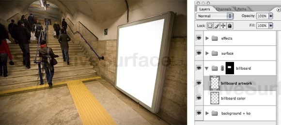 LiveSurface: Biblioteca de plantillas de Photoshop De personalizable ...