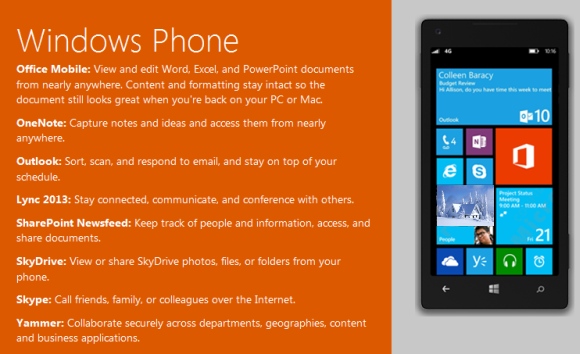Primeros pasos con Office Mobile en Windows Phone