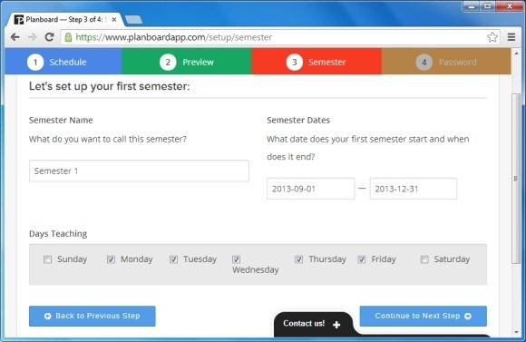 Planboard：Web应用程序为教师创建和管理课程计划