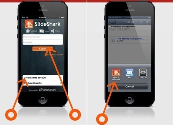 SlideShark iPhone iPod Touch PowerPoint 