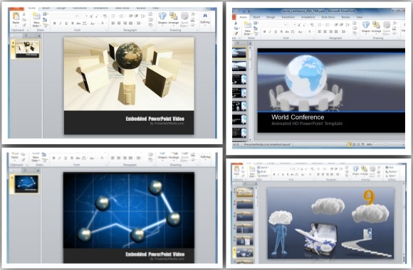 Template Teknologi PowerPoint terbaik