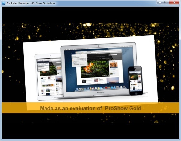 สร้างทุกประเภทการนำเสนอสไลด์โชว์พร้อม ProShow Gold