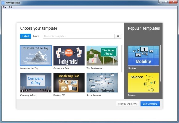 Crear Presentaciones Zoom con Prezi App para Windows