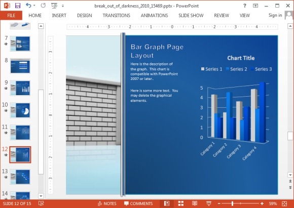 วิดีโอภาพเคลื่อนไหวสำหรับ PowerPoint: Breaking The Wall จะได้รับในแสง