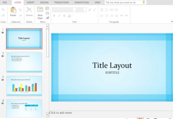 เชียร์แม่แบบบลูชายแดน Widescreen PowerPoint