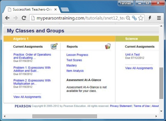 Pearson Éxito neto: Plataforma de educación en línea para K-12