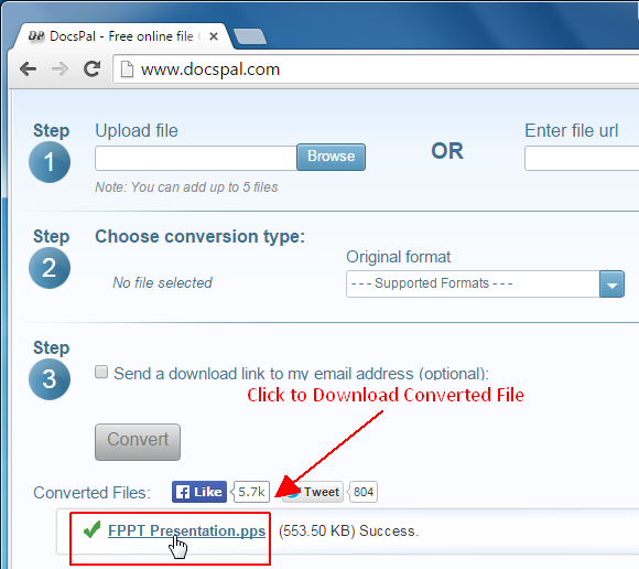 DocsPal: Free Online Converter & Visor Para Office, vídeo y archivos de ...