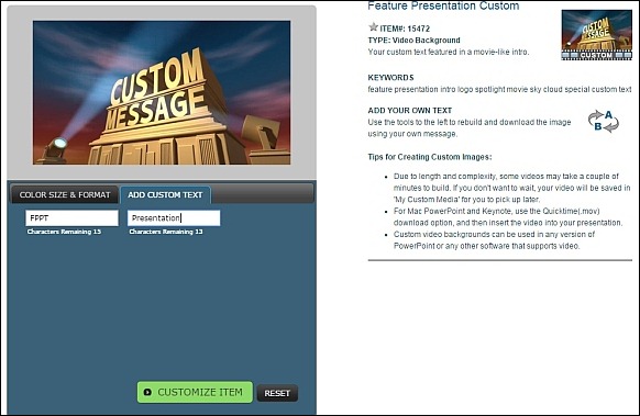 애니메이션 특집 프리젠 테이션 파워 포인트 템플릿