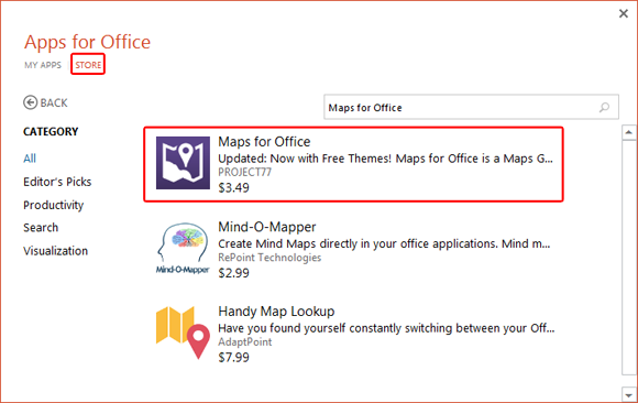 Cómo insertar mapas de Google Maps en PowerPoint, Word y Excel