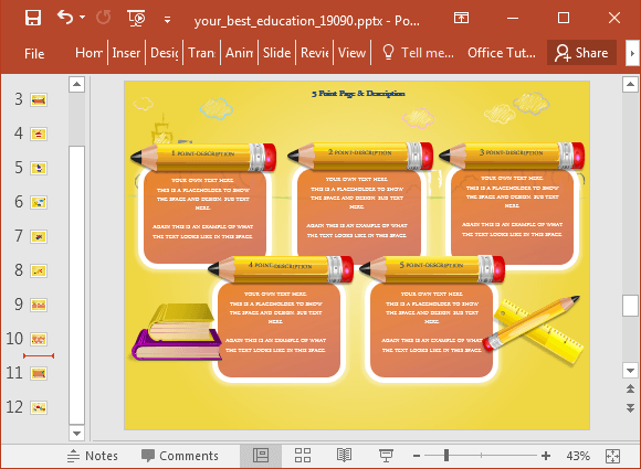 30 Template Powerpoint Animasi Terbaik 2021 Desainae - Bank2home.com