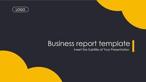 Black and yellow dynamic PowerPoint templates PowerPoint Templates Free ...