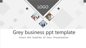 Gray general business PPT templates PowerPoint Templates Free Download