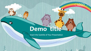 Cute Cartoon PowerPoint Templates PowerPoint Templates Free Download