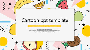 Cartoon Fruit PowerPoint Templates PowerPoint Templates Free Download