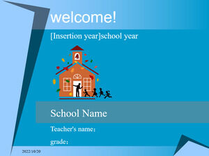 Teacher teaching PPT template PowerPoint Templates Free Download