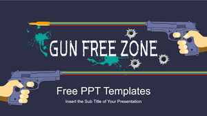 PowerPoint Templates for Gun Free Zone PowerPoint Templates Free Download
