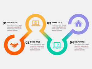 Open-Ring-Connect-PowerPoint-템플릿파워 포인트 템플릿 무료 다운로드