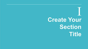 Simple-Grid-Judul-PowerPoint-Template PowerPoint Template Free Download