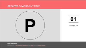 Big-Letter-PowerPoint-Templates PowerPoint Templates Free Download