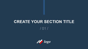Dasar-Slide-Judul-PowerPoint-Template PowerPoint Template Free Download