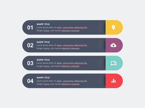 Dark-Round-List-PowerPoint-Templates PowerPoint Templates Free Download