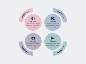 Arc-Title-Four-Circle-Section-PowerPoint-TemplatesPowerPoint แม่ฟรี ...