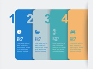 Tab-Number-List-PowerPoint-Template PowerPoint Templates Free Download