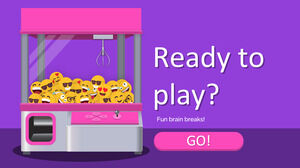 Toy claw machine free template for brain breaks PowerPoint Templates ...