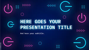 Twitch and play. Gamer presentation template. PowerPoint Templates Free ...