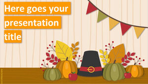 Thanksgiving Template for Google Slides or PowerPoint Presentations ...