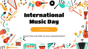 International Music Day Free Presentation Template – Google Slides ...