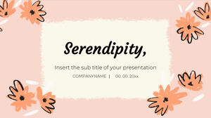 Plantilla de presentación gratuita Serendipity Wallpaper – Tema de Google Slides y plantilla de ...
