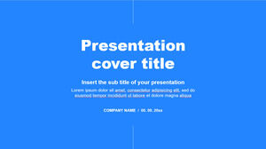 Typographic Free presentation templates PowerPoint Templates Free Download