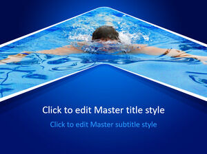 Free Swimming PPT Template PowerPoint Templates Free Download