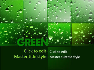 Free Going Green PPT Template PowerPoint Templates Free Download