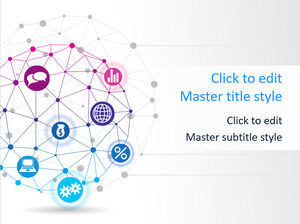 Free Global Network PPT Template PowerPoint Templates Free Download