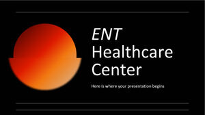 ENT Healthcare Center PowerPoint Templates Free Download